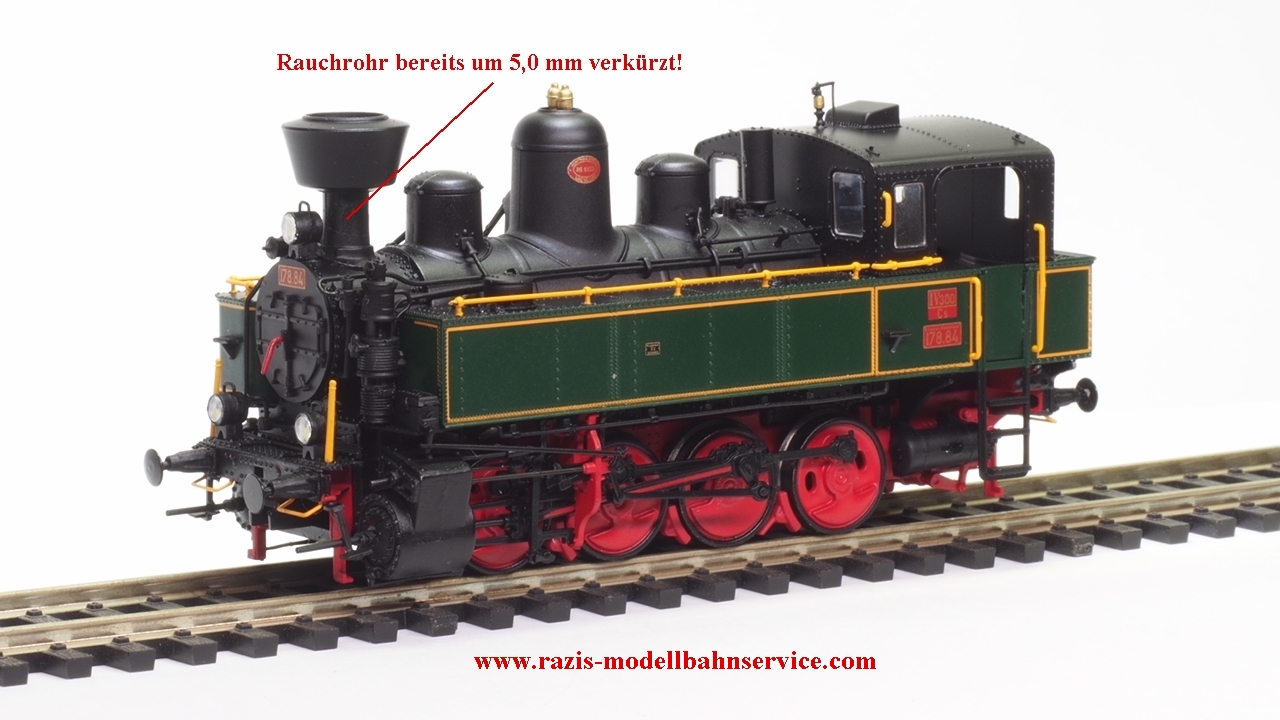 Razis Modellbahnservice - Dampfloks BR 178 KkStB-BBÖ, 92 DRG BBÖ-ÖBB ...